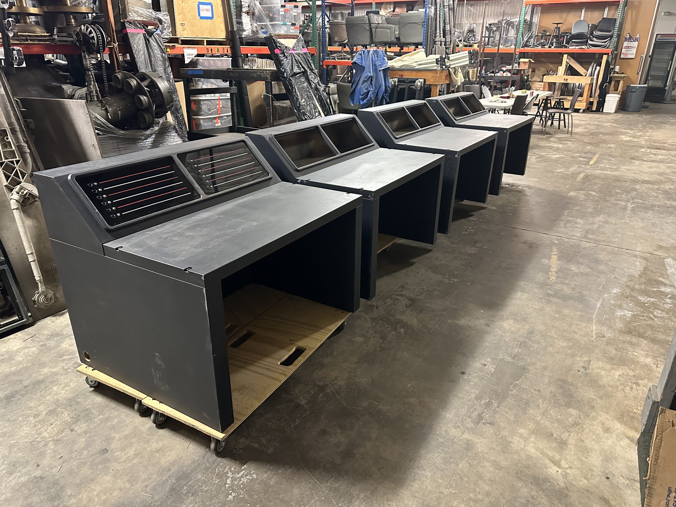 Consoles / Control Racks - Gold Room Props